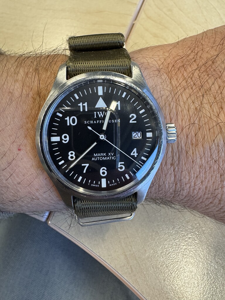NA IWC mark XV - Algemene Horlogepraat - Horlogeforum.nl - het forum ...